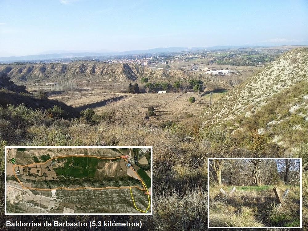 Caminos de Barbastro: Baldorrias de Barbastro