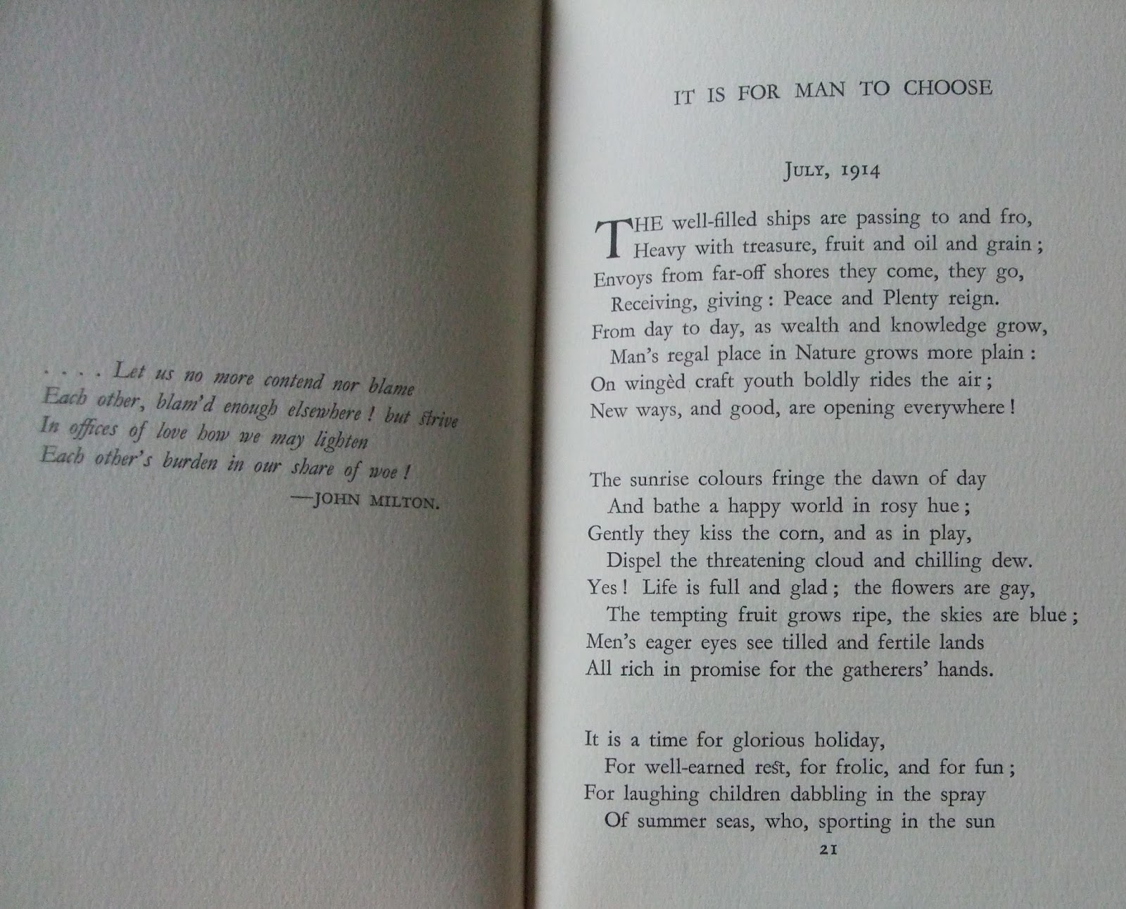 Female Poets of The First World War: Georgina de Bellasis Bowen ...