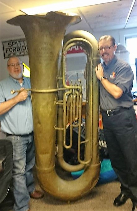 Strictly Oompah: Gilmore and the giant Harvard tuba