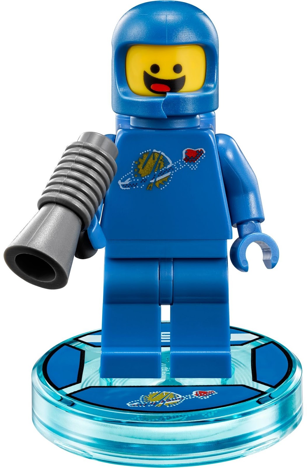 The LEGO Movie TLM057 BENNY The Spaceman Minifigure w/ Toy Tag Base ...