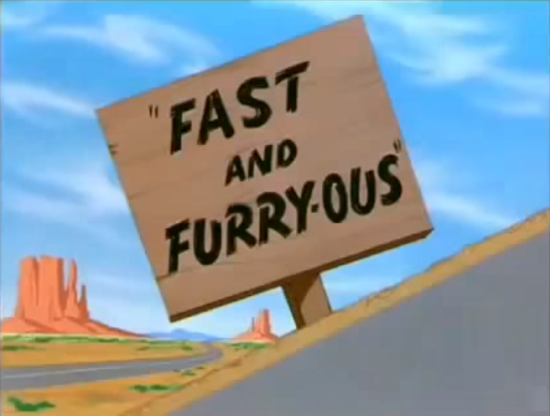 Wile E Coyote Road Sign