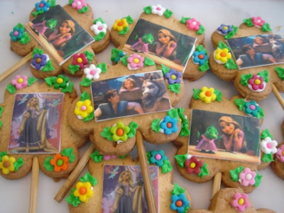 Yochana's Cake Delight! : Rapunzel Cookies