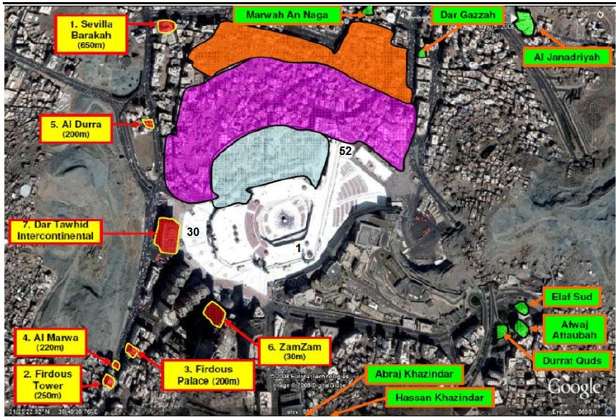 Peta Mekah - Agensi Perkhidmatan Umrah Malaysia