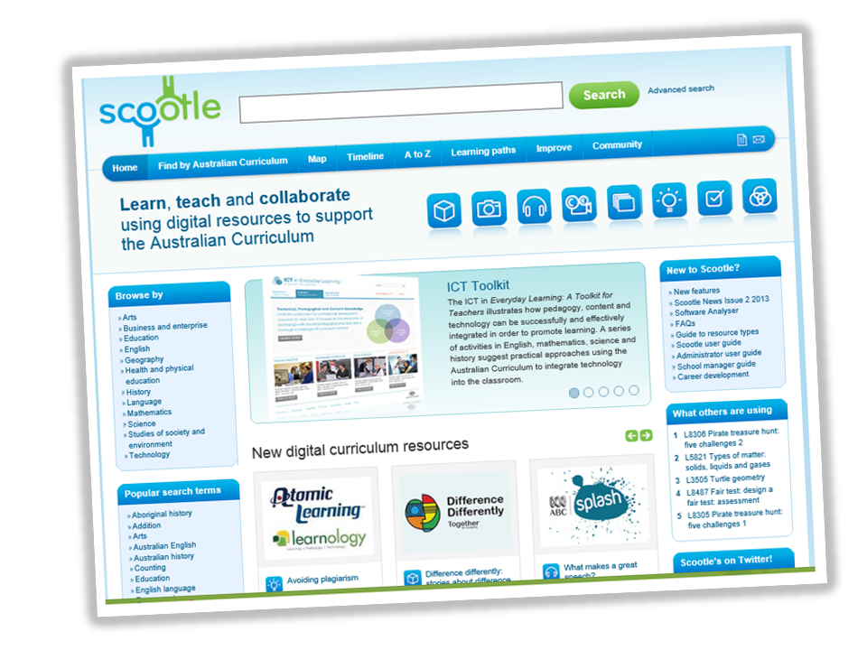 Early Years Fun: Awesome teacher resource... Scootle!