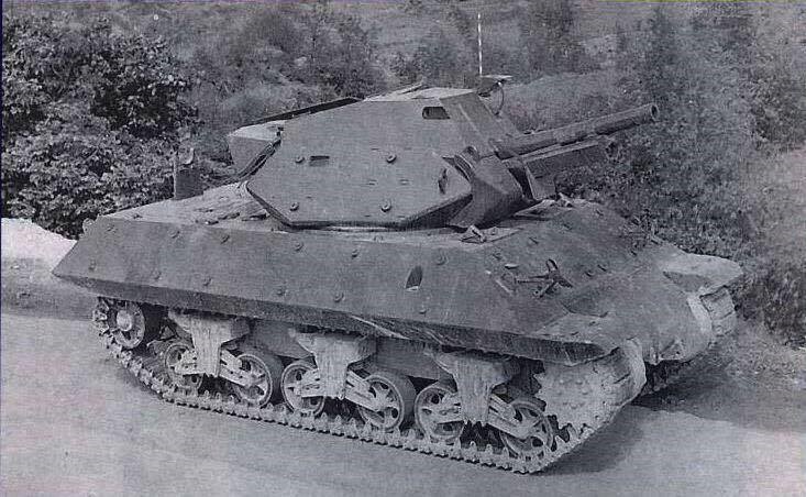 TANKS RARITIES: M10 con cañón type 91 de 105 mm