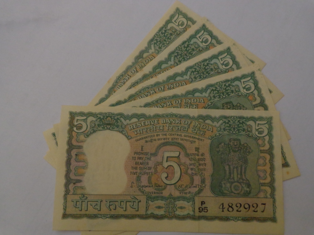 Indian Numismatics,Old Coins and Currencies Collection : 4 Deer 5 ...