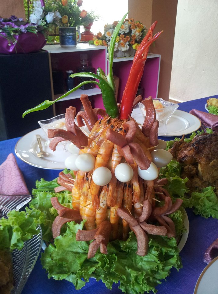 Cherishing Every Moment: Udang Panjat Nanas versi Aleyn