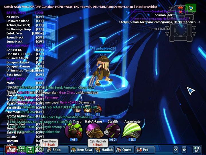 Base D3D Menu Lostsaga Tembus Game 2015 - Salman Addict