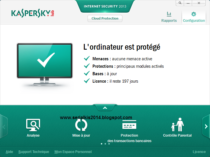 Serial Kaspersky Internet Security 2014 and 2013 For 365 Days: Serial ...