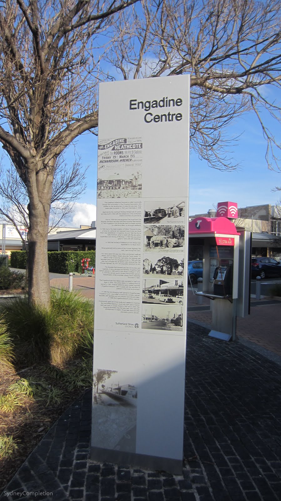 Immature Pilgrimage: Engadine - Completing Sydney