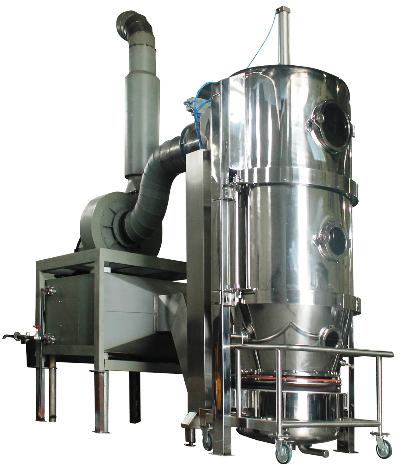MESIN FARMASI: MESIN FBD / FLUID BED DRYER KAPASITAS 100 kg