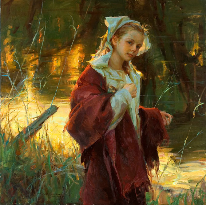 COSICAS VARIAS: Cuadros de mujeres hermosas por Daniel F. Gerhartz