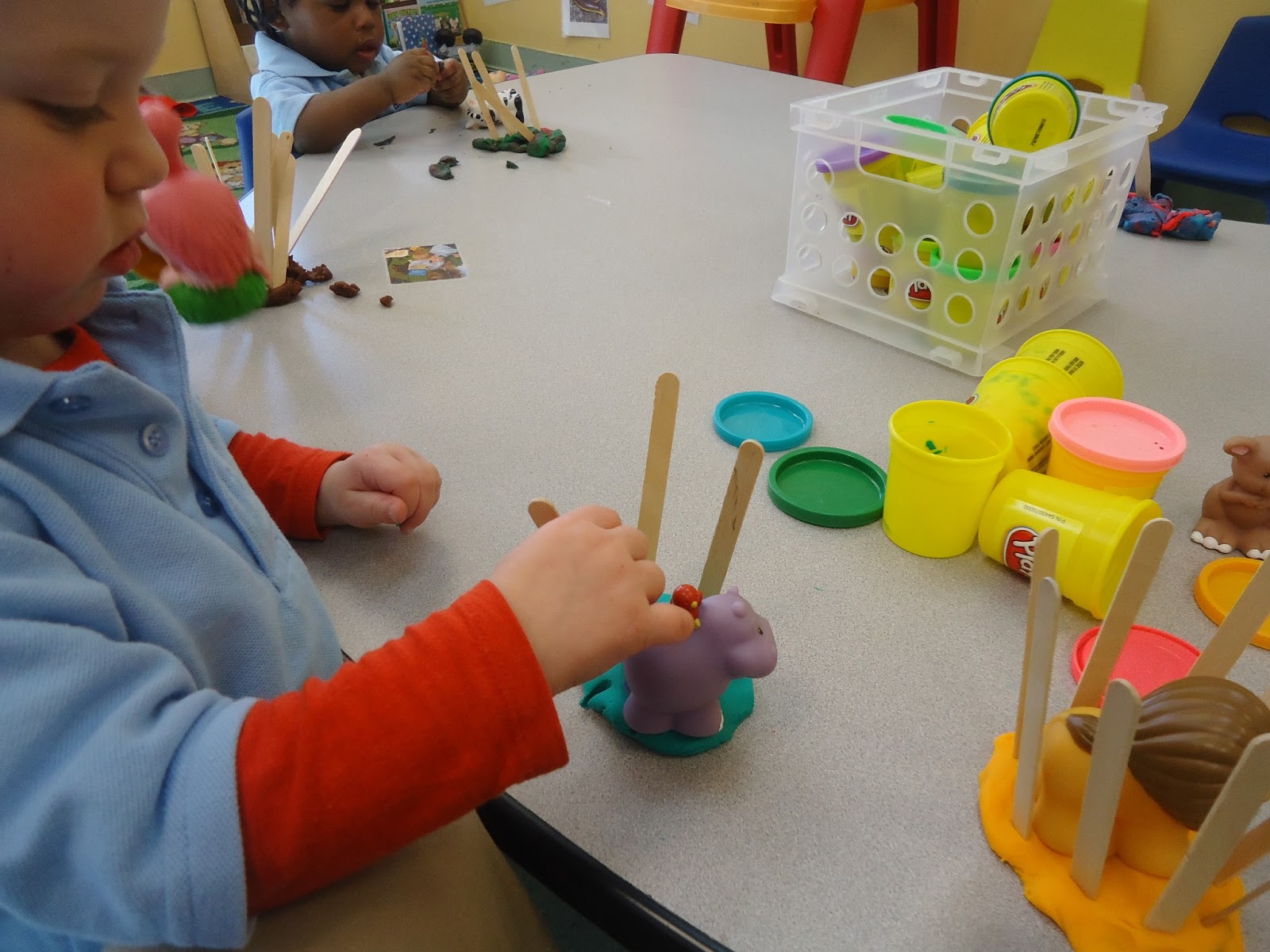 Welcome to the HH Toddler Classroom!: Playdough Zoo