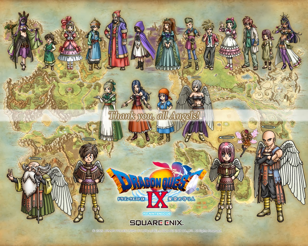 EL BLOJ: Dragon Quest IX: Centinelas del Firmamento