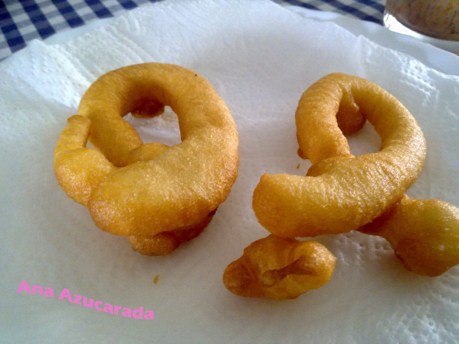 ANA AZUCARADA: Ruedas de churros
