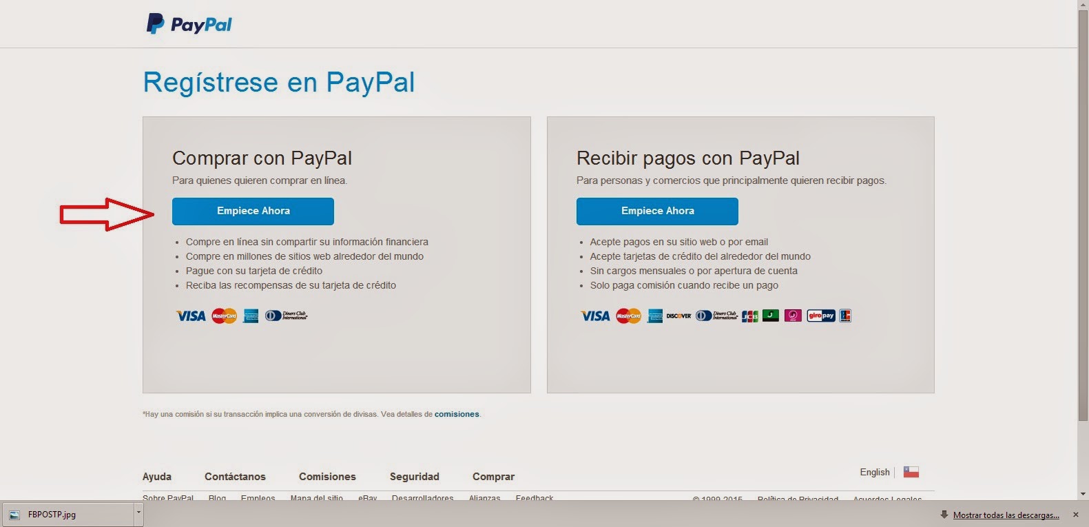 la manera mas facil: Como Crear una Cuenta Paypal