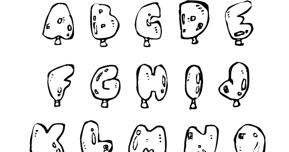 Letras infantiles para imprimir-Colorear dibujos,letras, Actividades ...