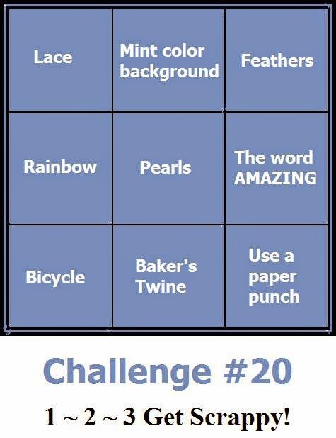 Layout for 123 Get Scrappy: Love you, Beautiful - Elina Stromberg