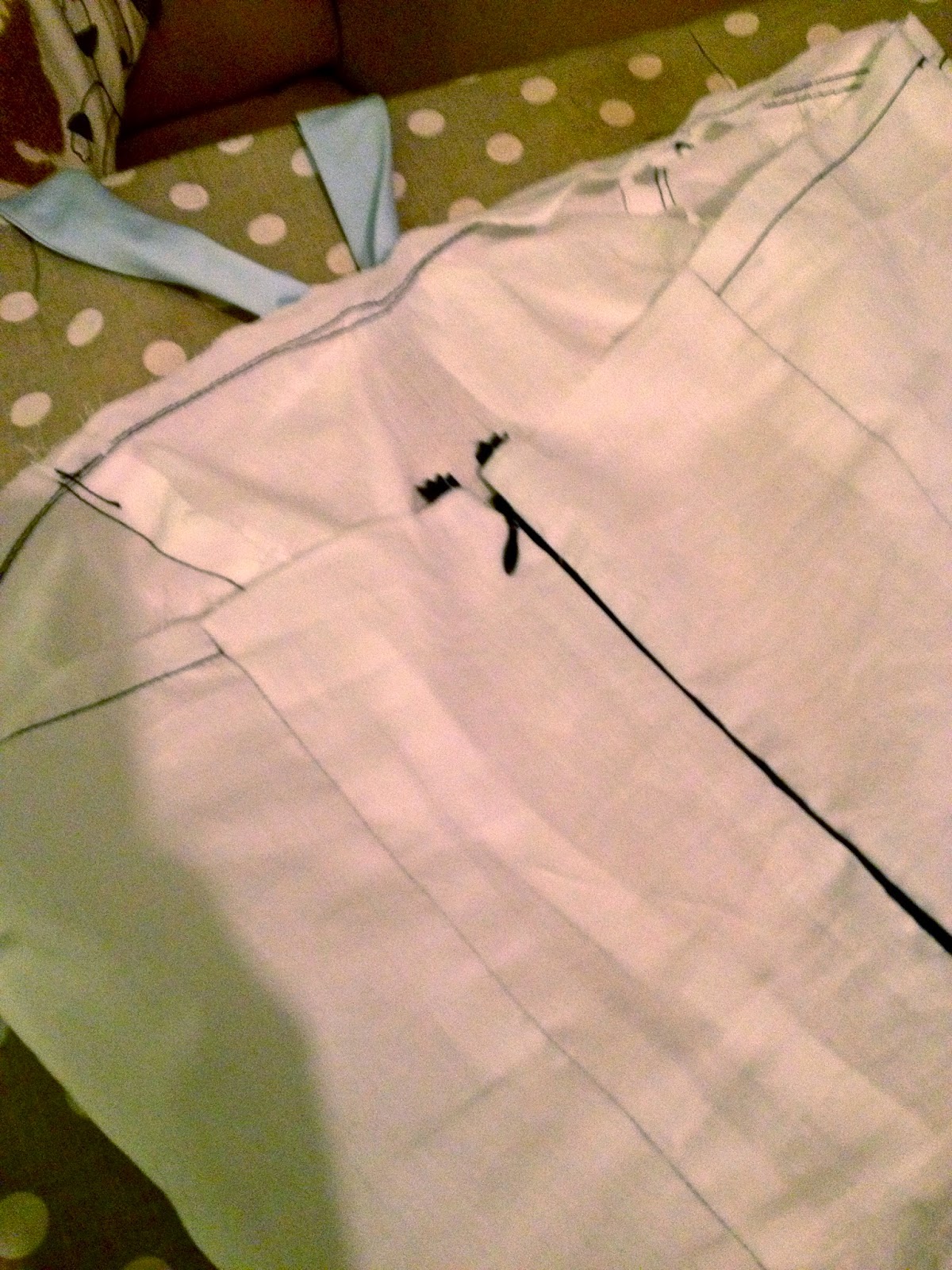 Diary of a Chain Stitcher : Chiffon Dress Construction Details