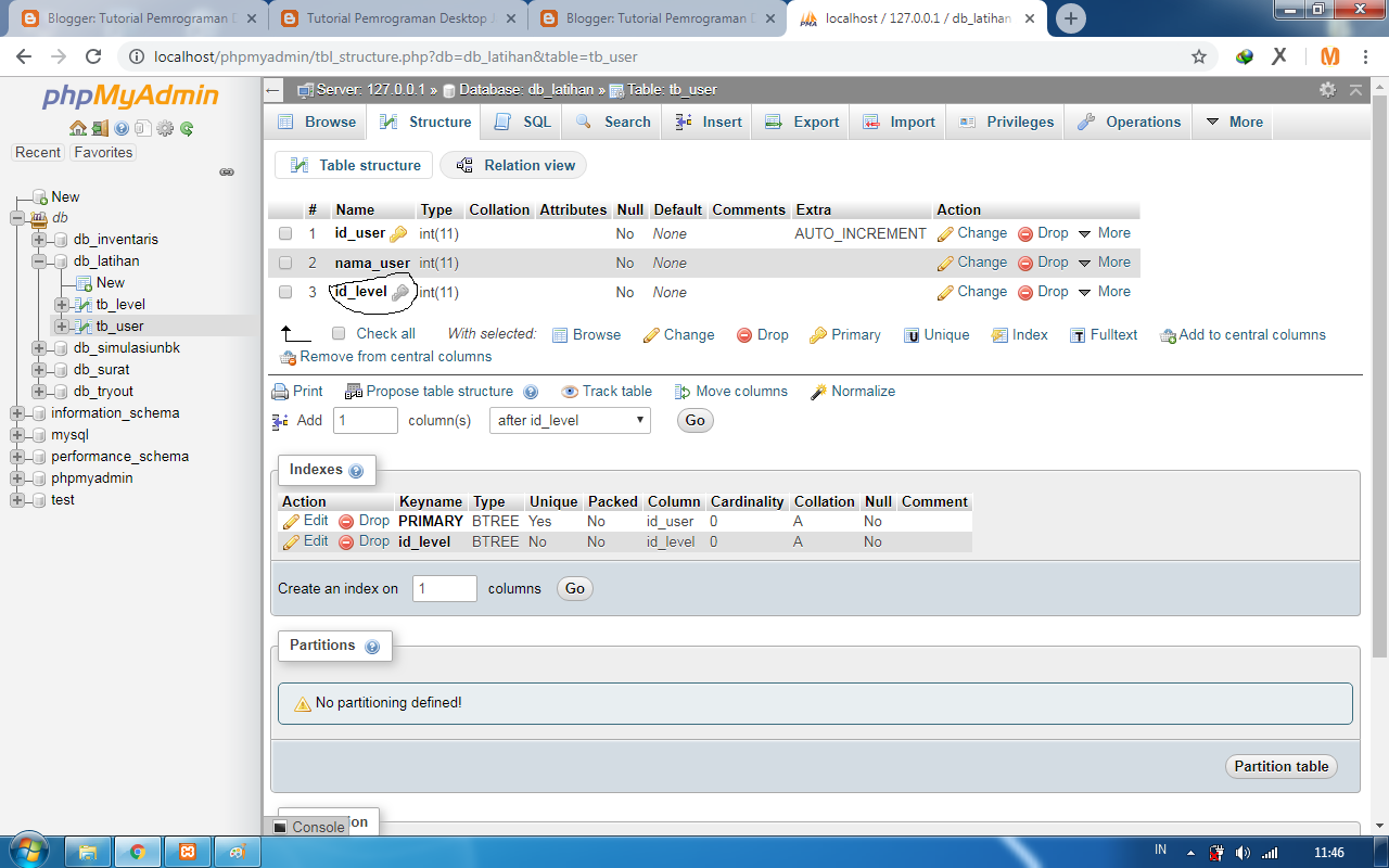 Cara membuat database dan relasi antar tabel pada Mysql Phpmyadmin (Xampp) Cara membuat database dan relasi antar tabel pada Mysql Phpmyadmin (Xampp)