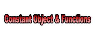 Constant objects and constant member functions ~ C++ with Zee