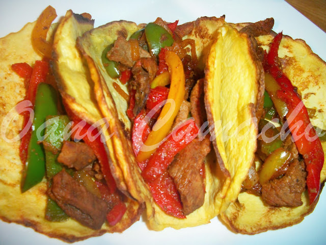 Cooking with love ! : Fajitas de pollo o de res