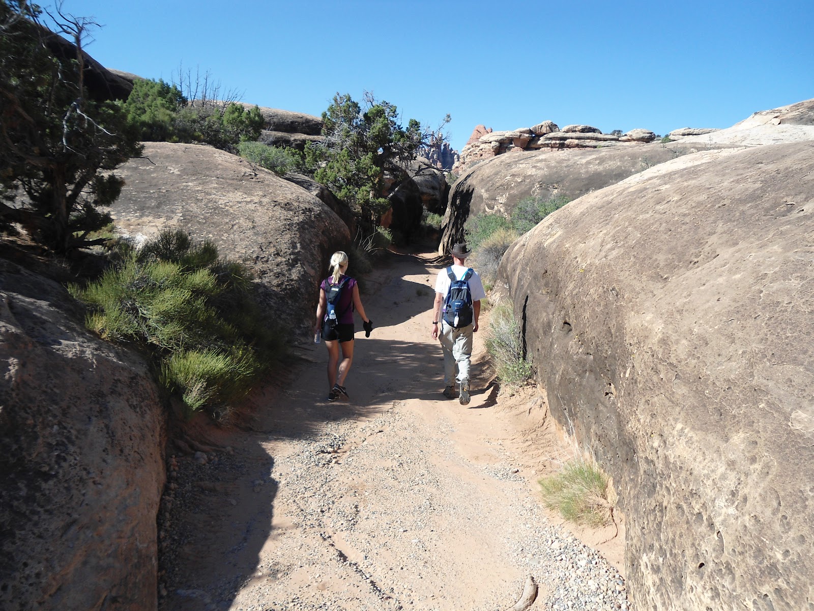 Myatt's Hikes: Lower Red Lake Canyon, Canyonlands NP