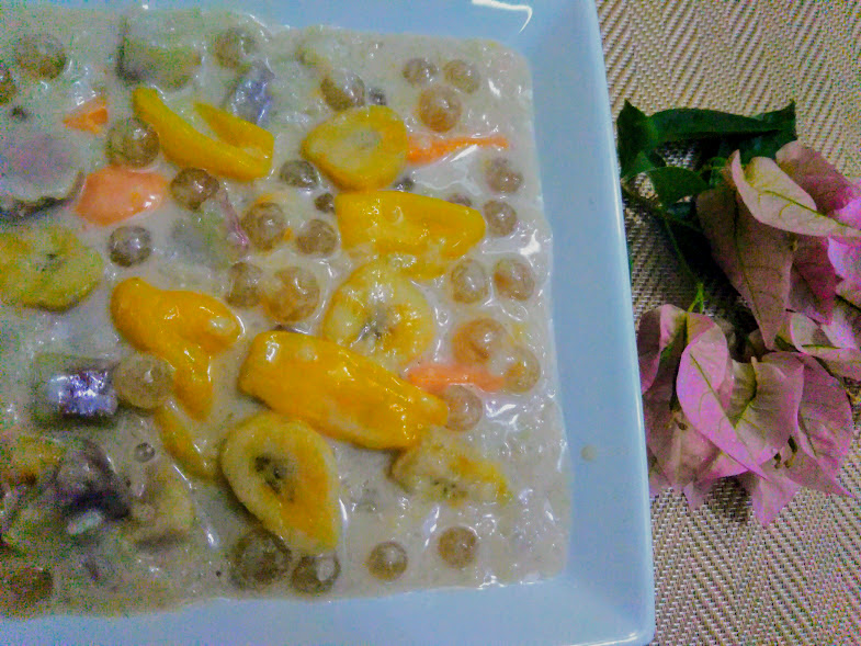 LUWEEH KITCHEN : GINATAANG HALO HALO with STICKY RICE