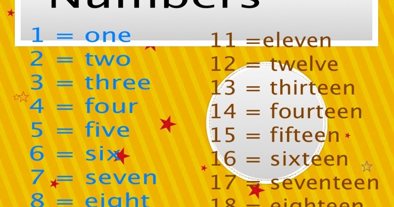 Numbers