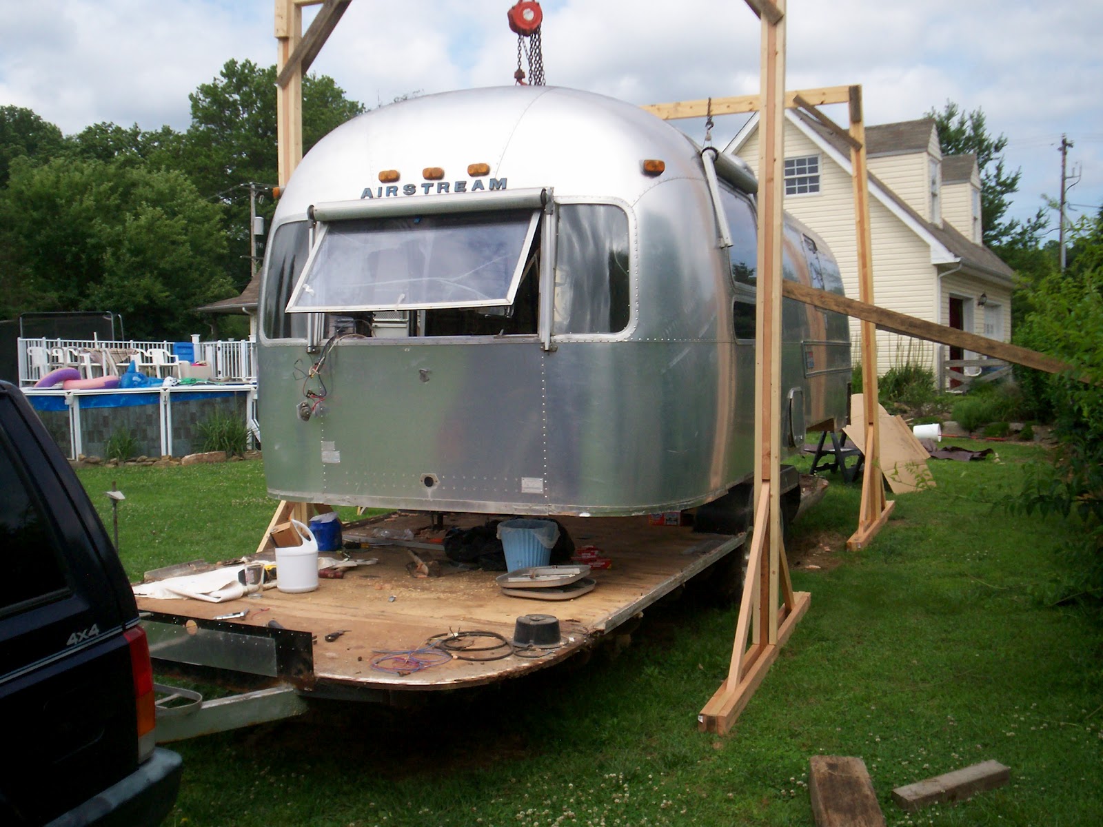 1975 Airstream overlander restoration