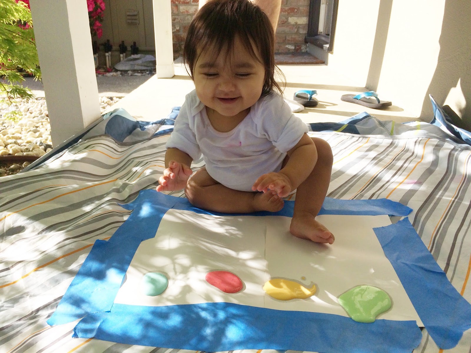 Raising a Mama: 11 month old activity: two ingredient, five minute safe ...