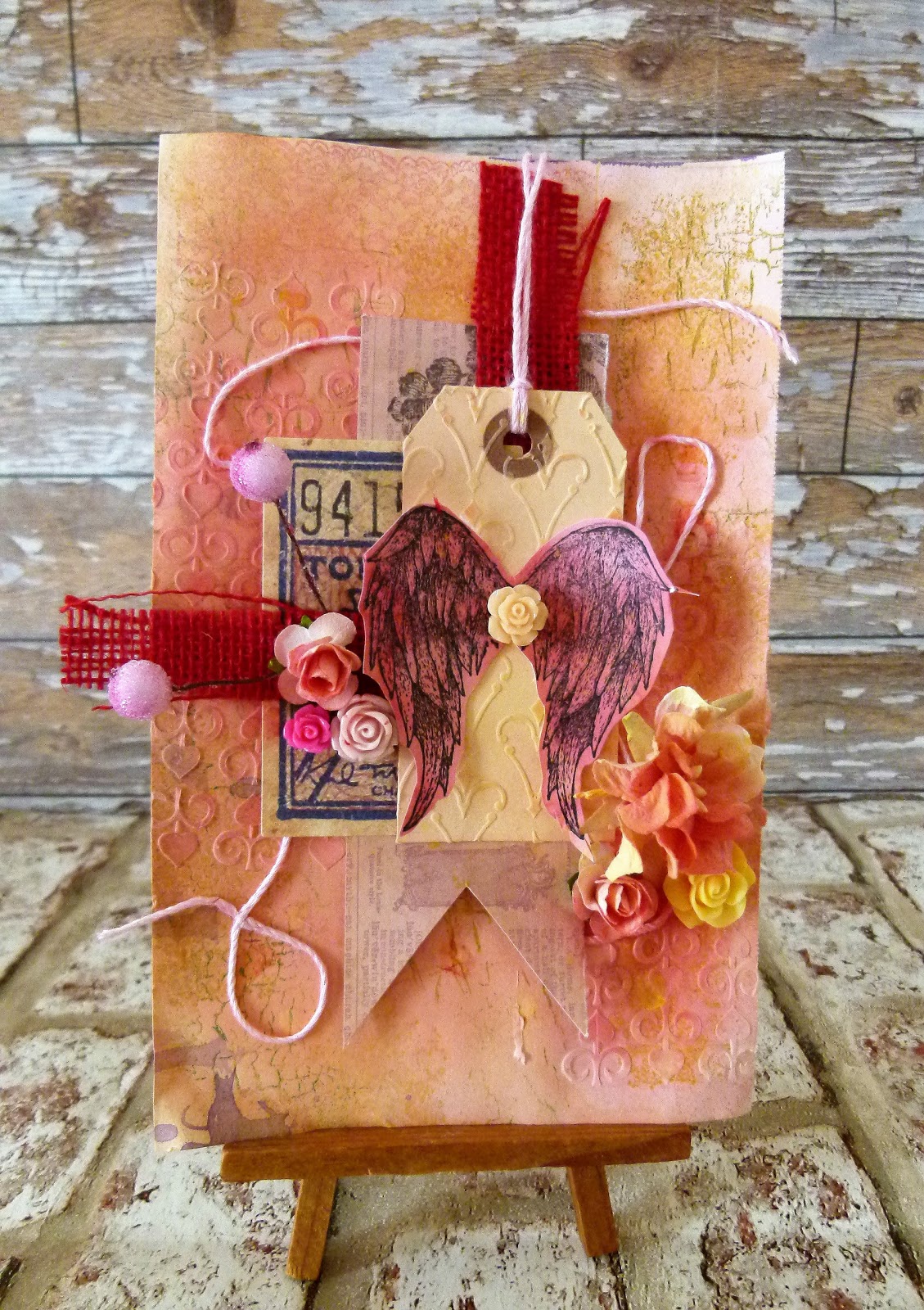 How To Create An Amazing Angel Wings Journal Page | Life in a Snapshot