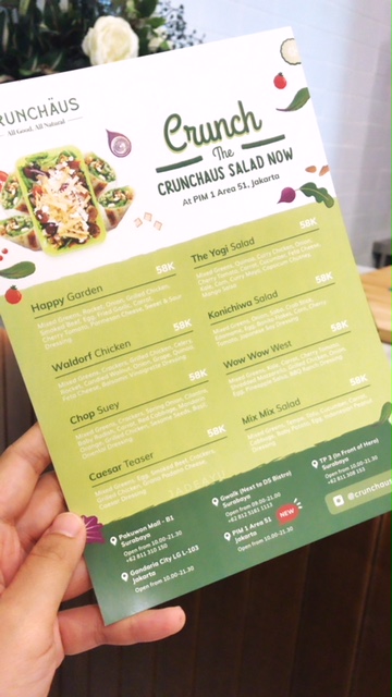 Mencicipi Salad Kekinian : Crunchaus dan Serasa Salad Bar - Jade Ayu