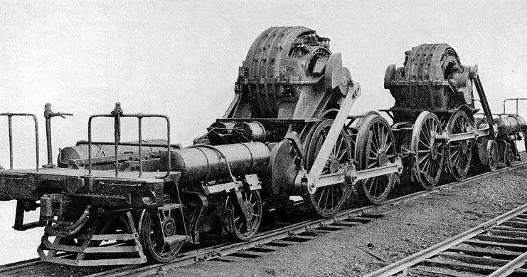 Just A Car Guy: running gear of the first electric locomotives were an ...