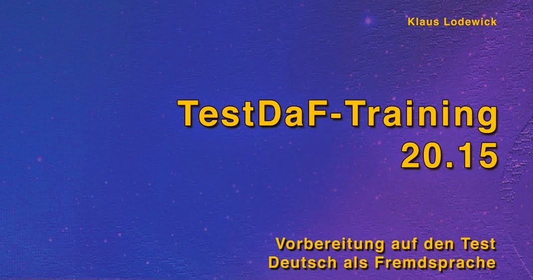 Testdaf Vorbereitung Buch Pdf