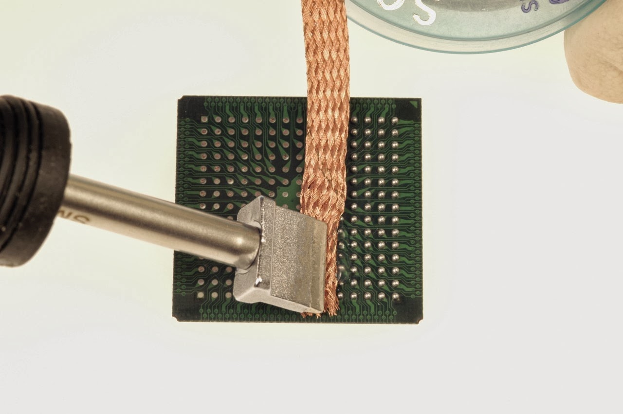 Soldertools.net - PCB Repair/Rework Kit: How to Reball Your BGA Using a ...