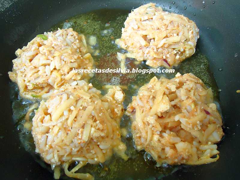 Las recetas de Silvia: Croquetas vegetarianas de papa rallada