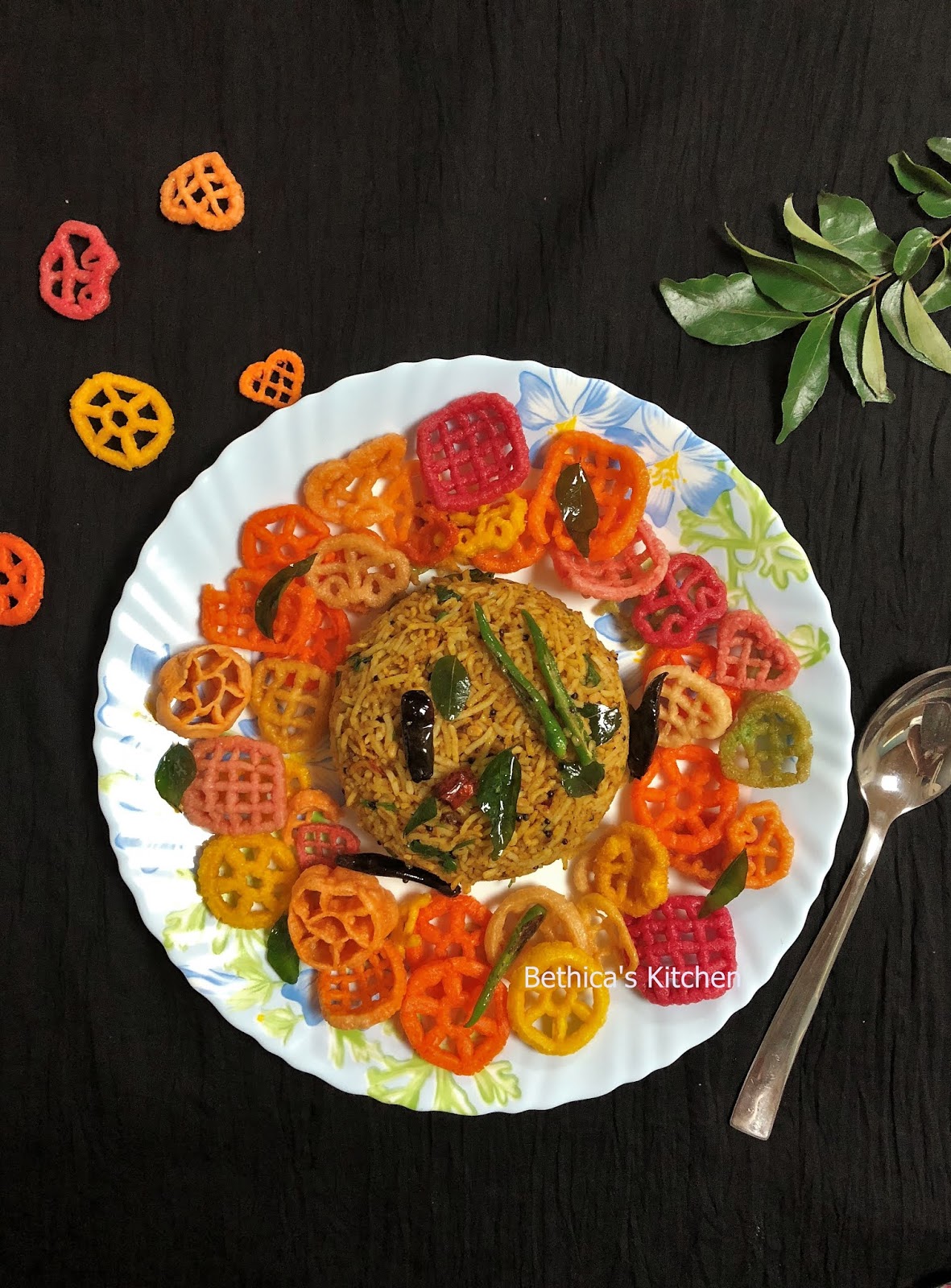 Bethica's Kitchen Flavours: Podi (Gunpowder) Rice