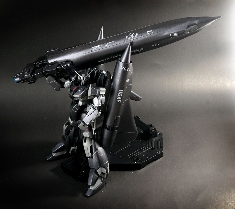 Custom Build: MG 1/100 Zeta Gundam Black Knight