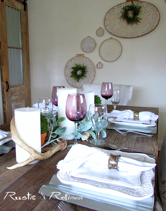 White on White Tablescape Inspiration | Rustic & Refined