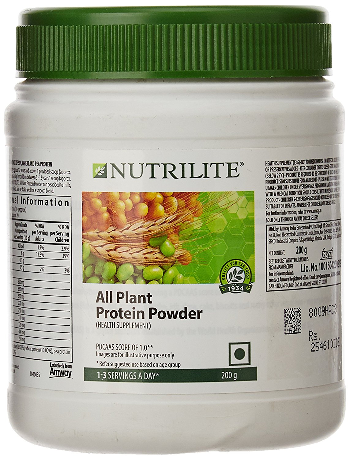 Amway Nutrilite Protein Powder - Amway Views
