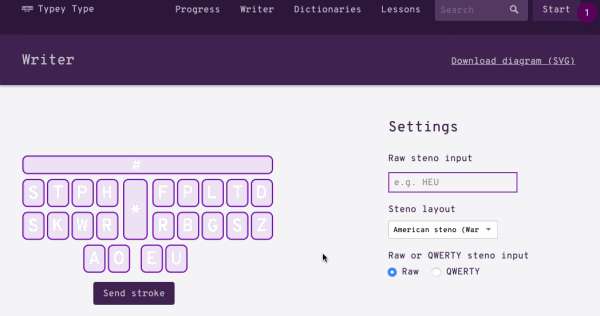New Online Steno Diagram Generator | The Plover Blog