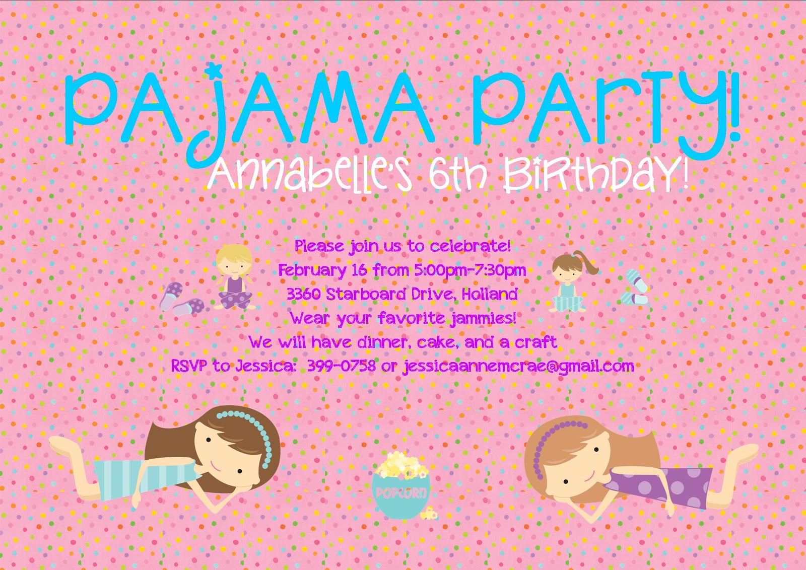 Jj And The Princess Girls ~part 2 Annabelles Pajama Party