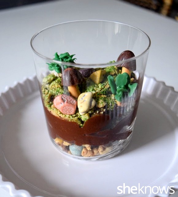 Sugar Swings! Serve Some: All Edible Terrarium Pudding Cups