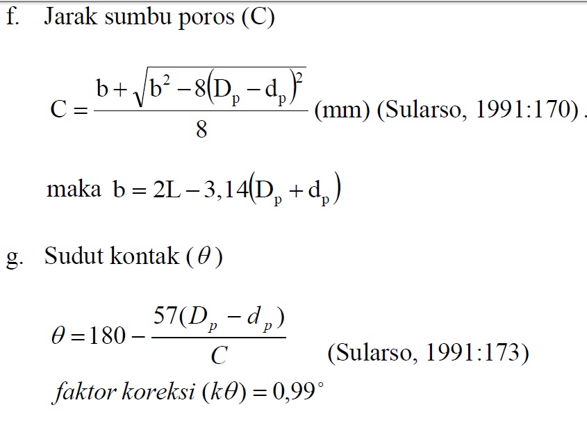 Transmisi Sabuk -V (V-Belt) | teknik-mesin1