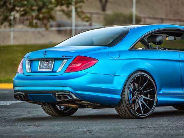 Mercedes-Benz CL63 AMG on R22 ADV1 Wheels | BENZTUNING