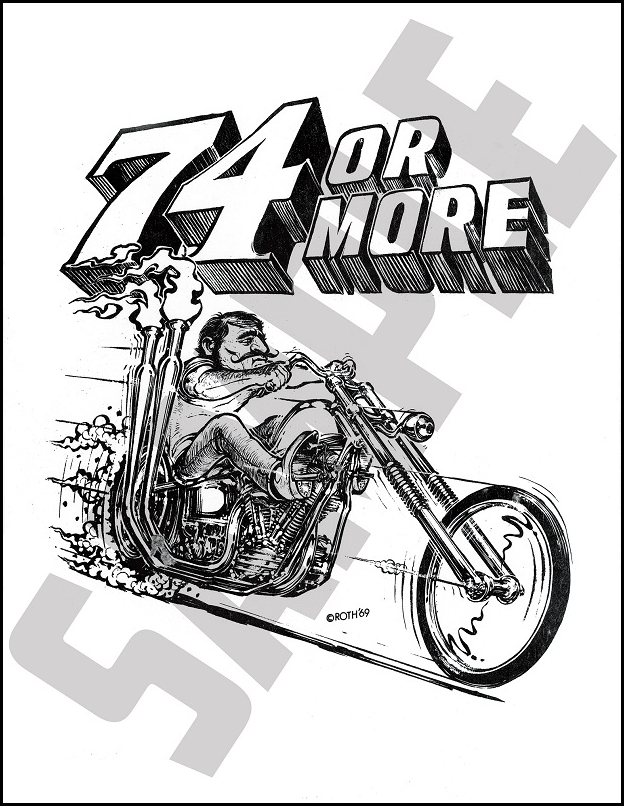 GARBAGE WAGON: ED BIG DADDY ROTH: LIMITED JUMBO REPLICA POSTERS