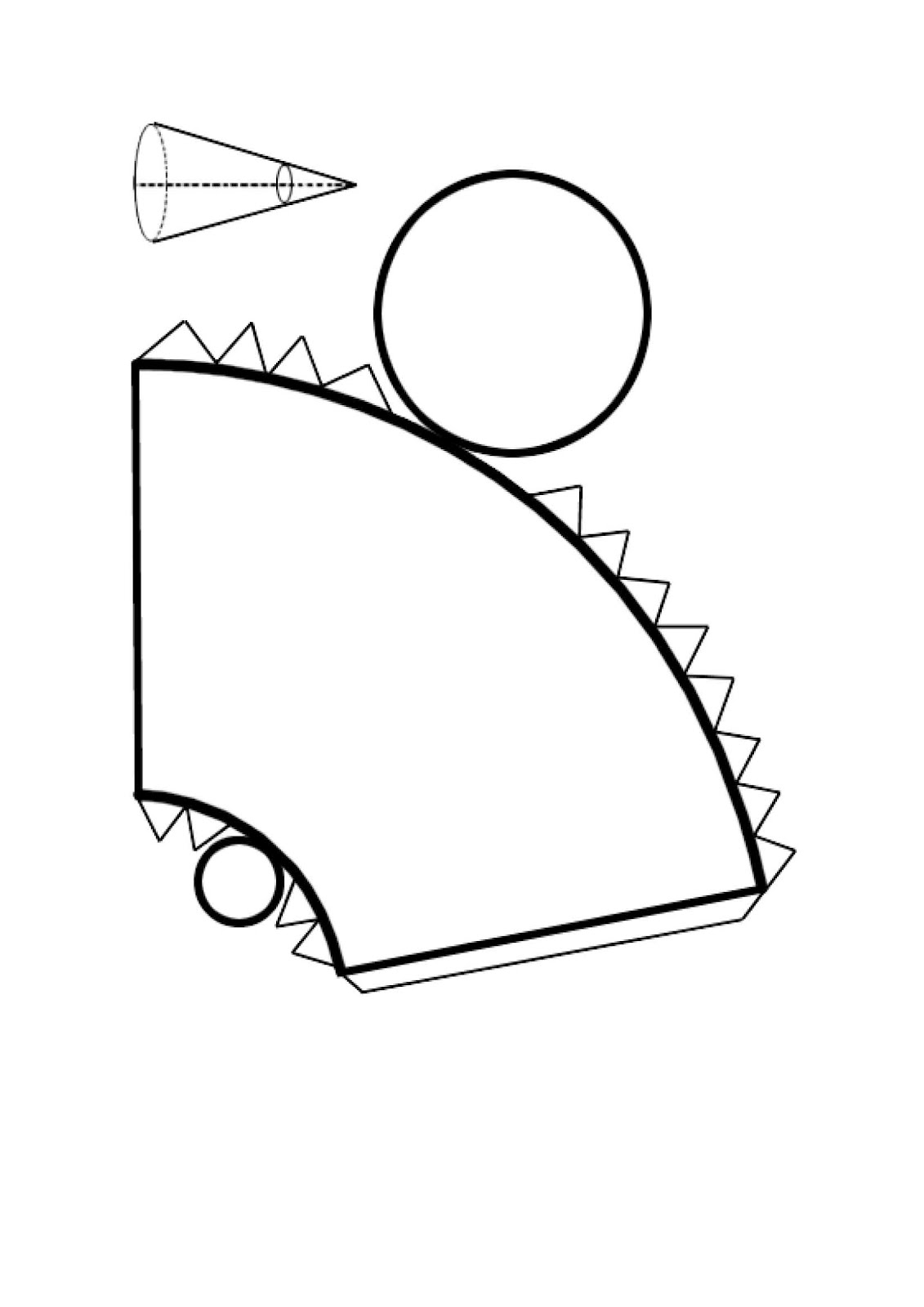 Aprender es divertido: Cono truncado