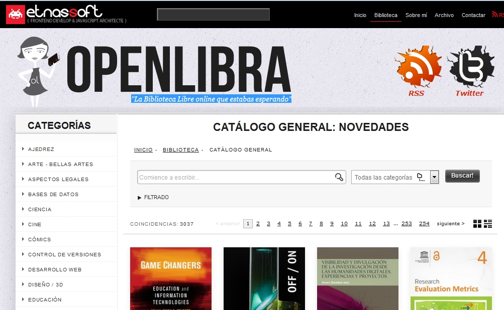 Formación gratis en Internet: Openlibra: La Biblioteca Libre online que yo esperaba