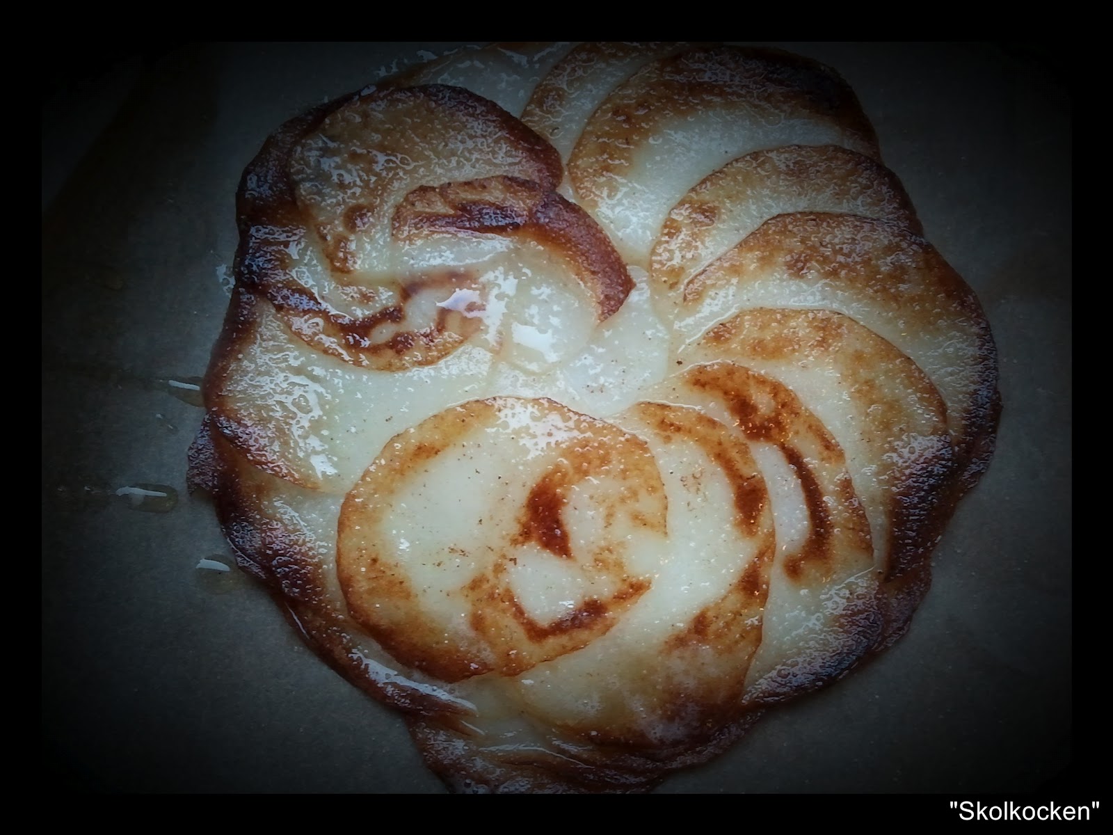 Skolkocken: Hängmörad biffstek med potatisflarn, honungssötad ...